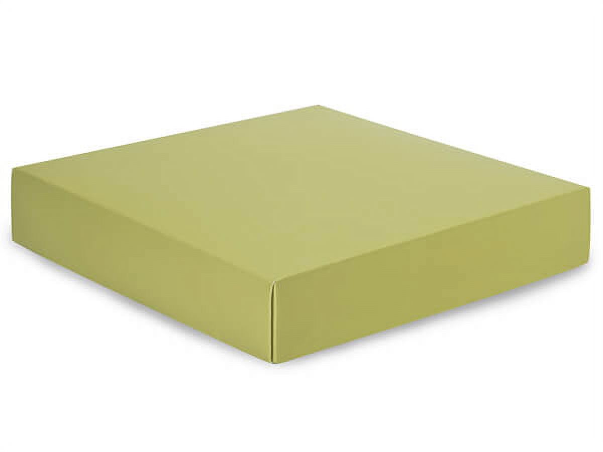 Pack of 25, Matte Sage Box Lid, 10x10x2" for Food Packaging - Walmart.com