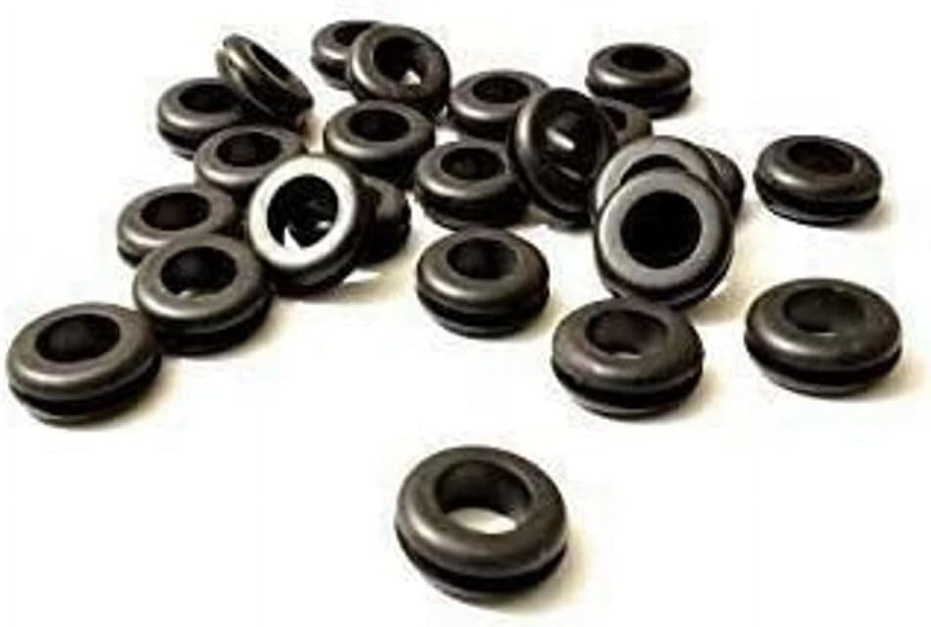 Pack of 25 Rubber Grommets 5/8" Inside Diameter - 1/8" Width - Fits 7/8 ...