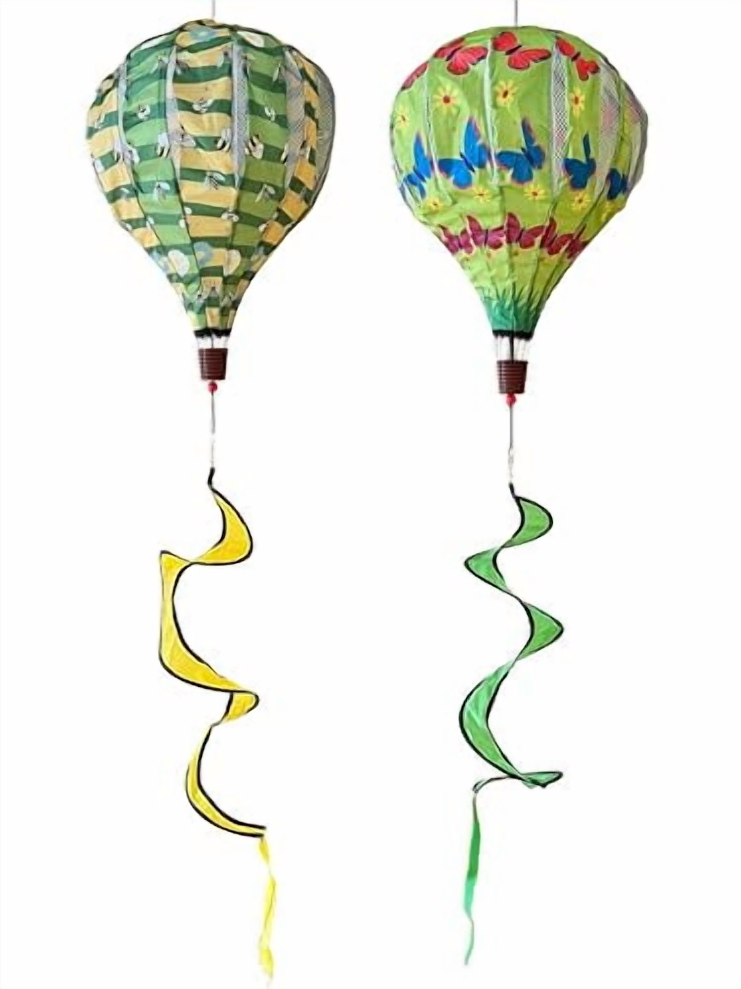 Pack of 2X Giant Air Balloon Windmills Large Pinwheels Fun Twirl Wind ...