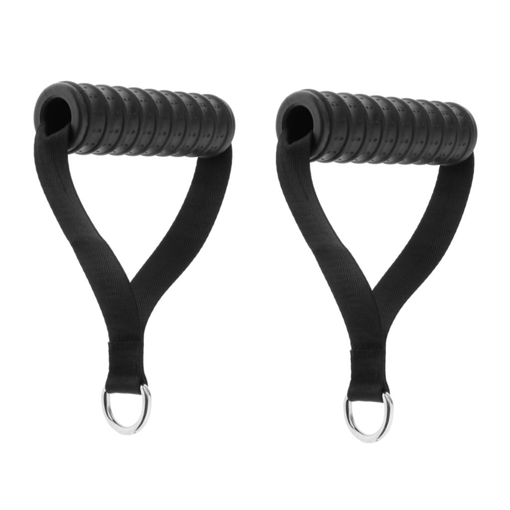 Pack of 2pcs Resistance Band Handles D Exercise Strap Foam Handle Strap ...