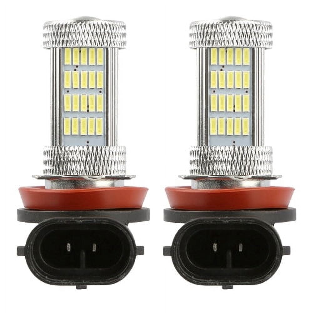 [Pack of 3] 2PCS 800lm H8/H9/ H11 LED Fog DRL Light Bulb IP65 Water ...