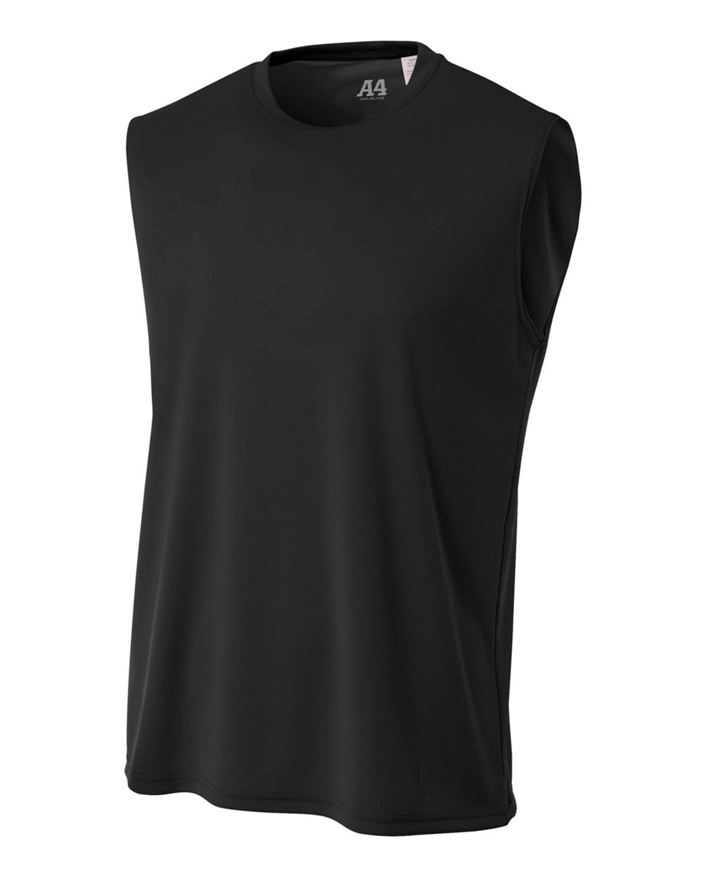 Pack of 3 A4 Men's Cooling Performance Muscle Tank, Black, 2XL ...