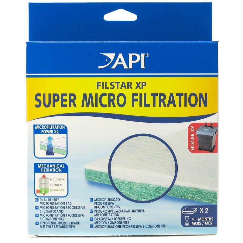 [Pack of 3] API Filstar XP Super Microfiltration Pads 2 count - Walmart.com