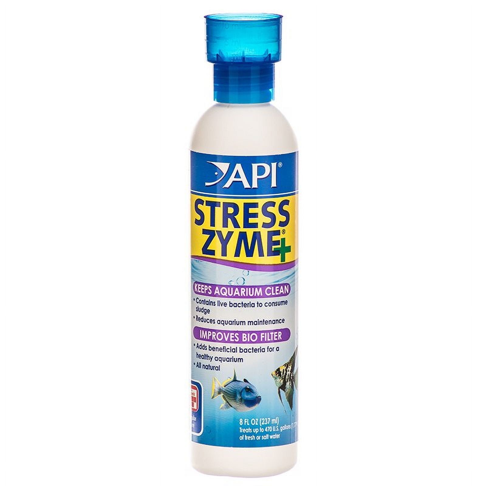 [Pack of 3] API Stress Zyme Plus Bio Filtration Booster 8 oz - Walmart.com