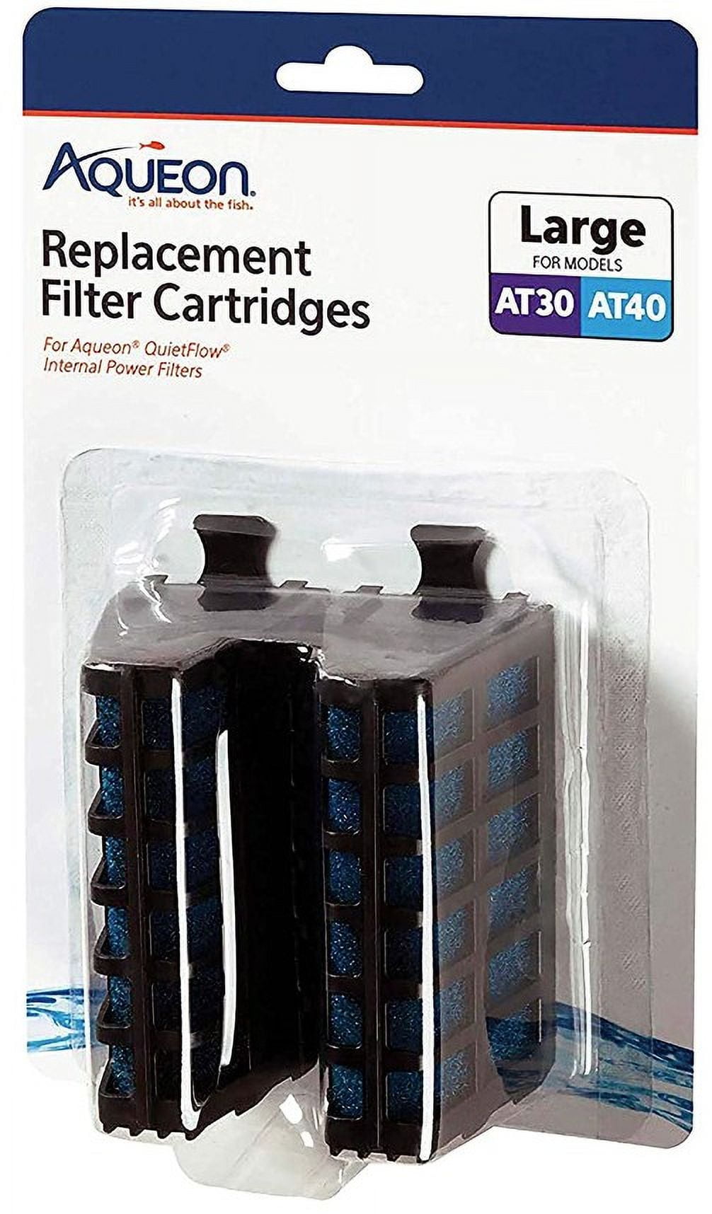 [Pack of 3] Aqueon Replacement QuietFlow Internal Filter Cartridges ...