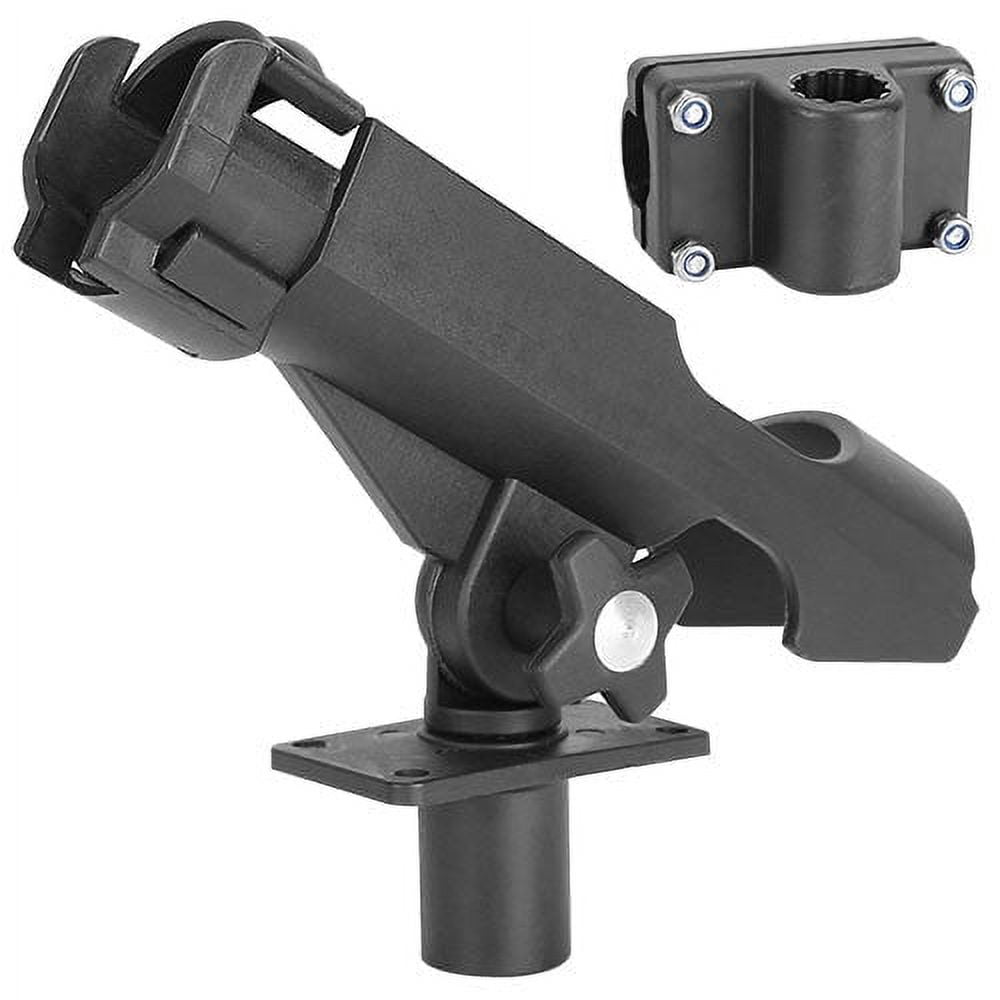 [Pack of 3] Boat Fishing Pole Rod Holder 360 Rotatable Kayak Side Rail ...