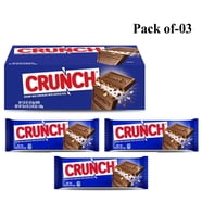 Nestle Crunch Bars, Full Size Milk Chocolate Candy, Bulk Pack of 36, 55 ...