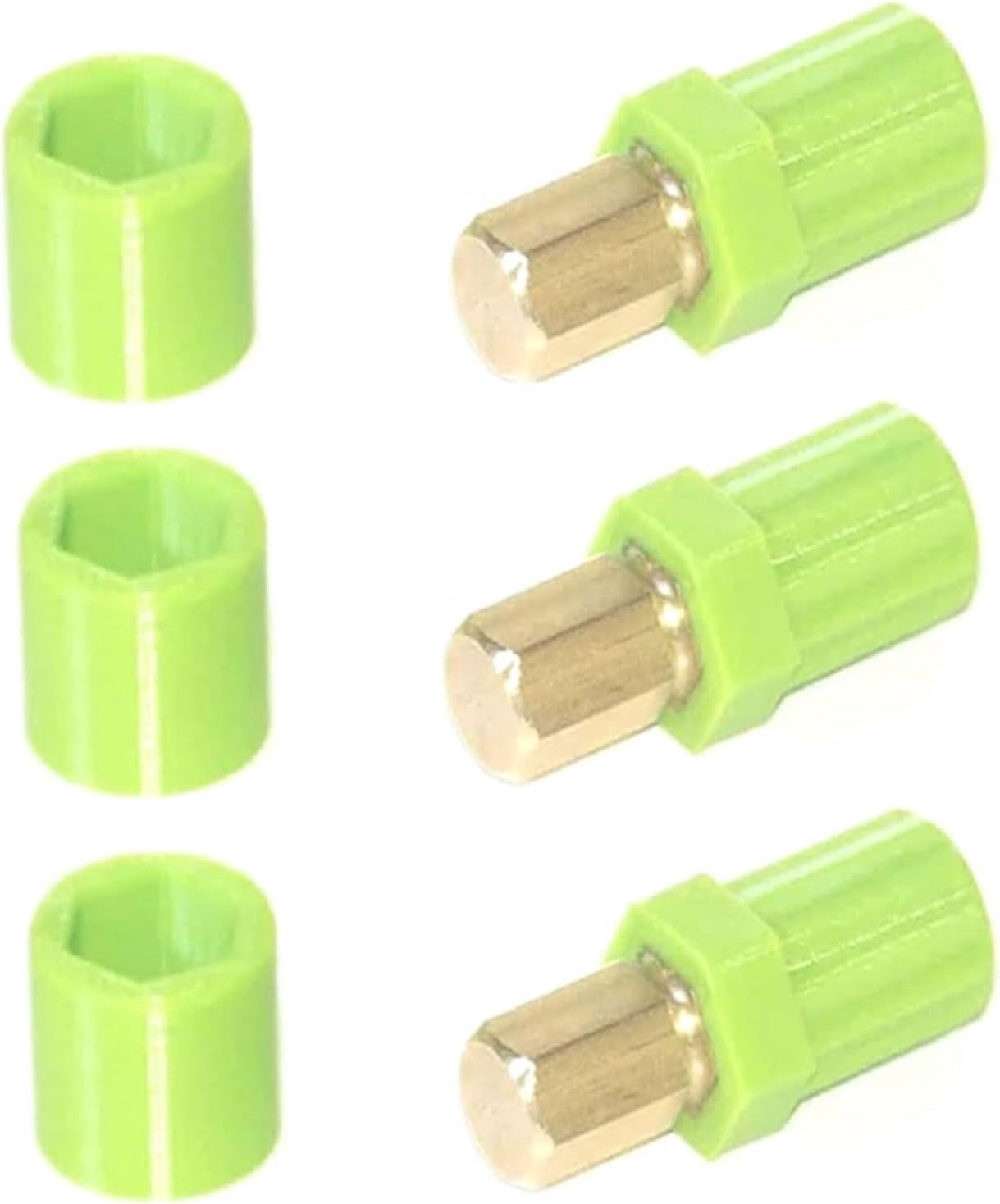 Pack of 3 Durable Repair Kits Shear Shaft Coupler Roller Attachment ...