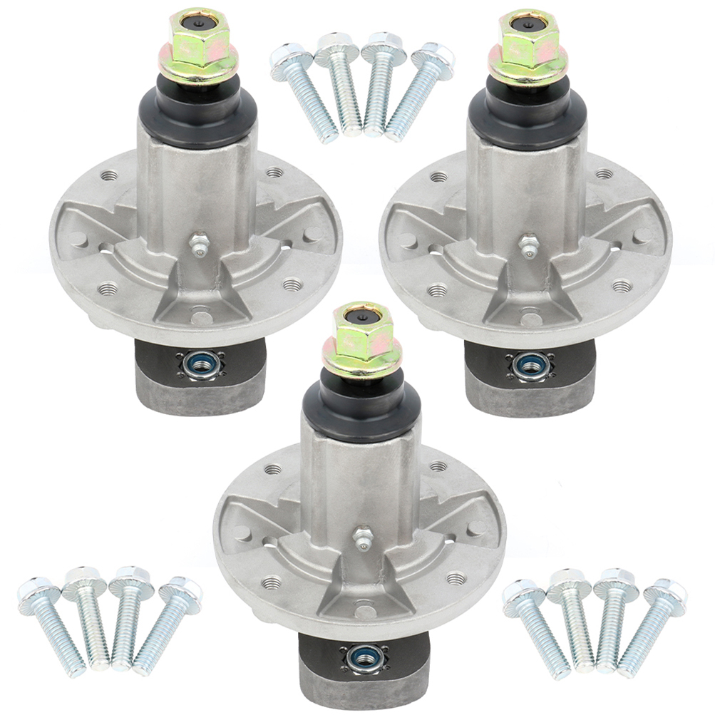 Pack of 3 ECCPP Spindle Assembly Lawn Mower Spindles Replaces for John ...