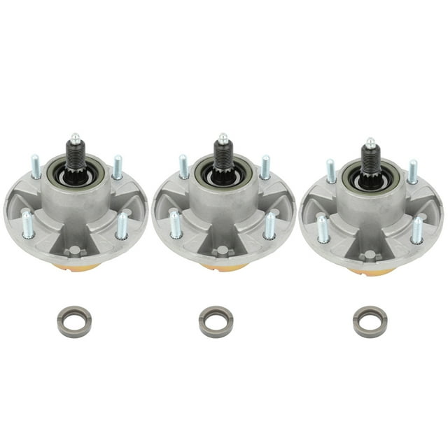 Pack of 3 ECCPP Spindle Assembly for John Deere Zero Turn Mower Deck ...