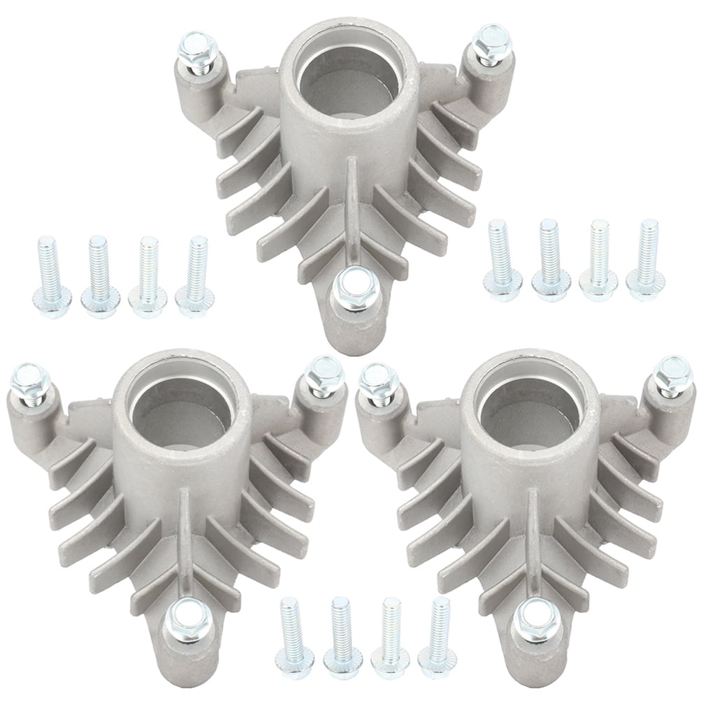 Pack of 3 ECCPP Spindle Assembly with bolts Lawn Mower Spindles ...