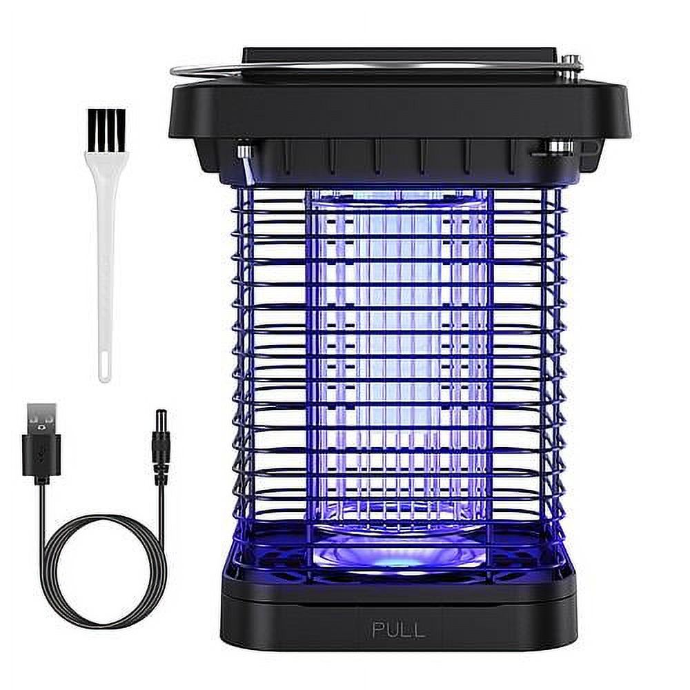[Pack of 3] Electric Solar Powered Bug Zapper 1076Sq.Feet Range ...