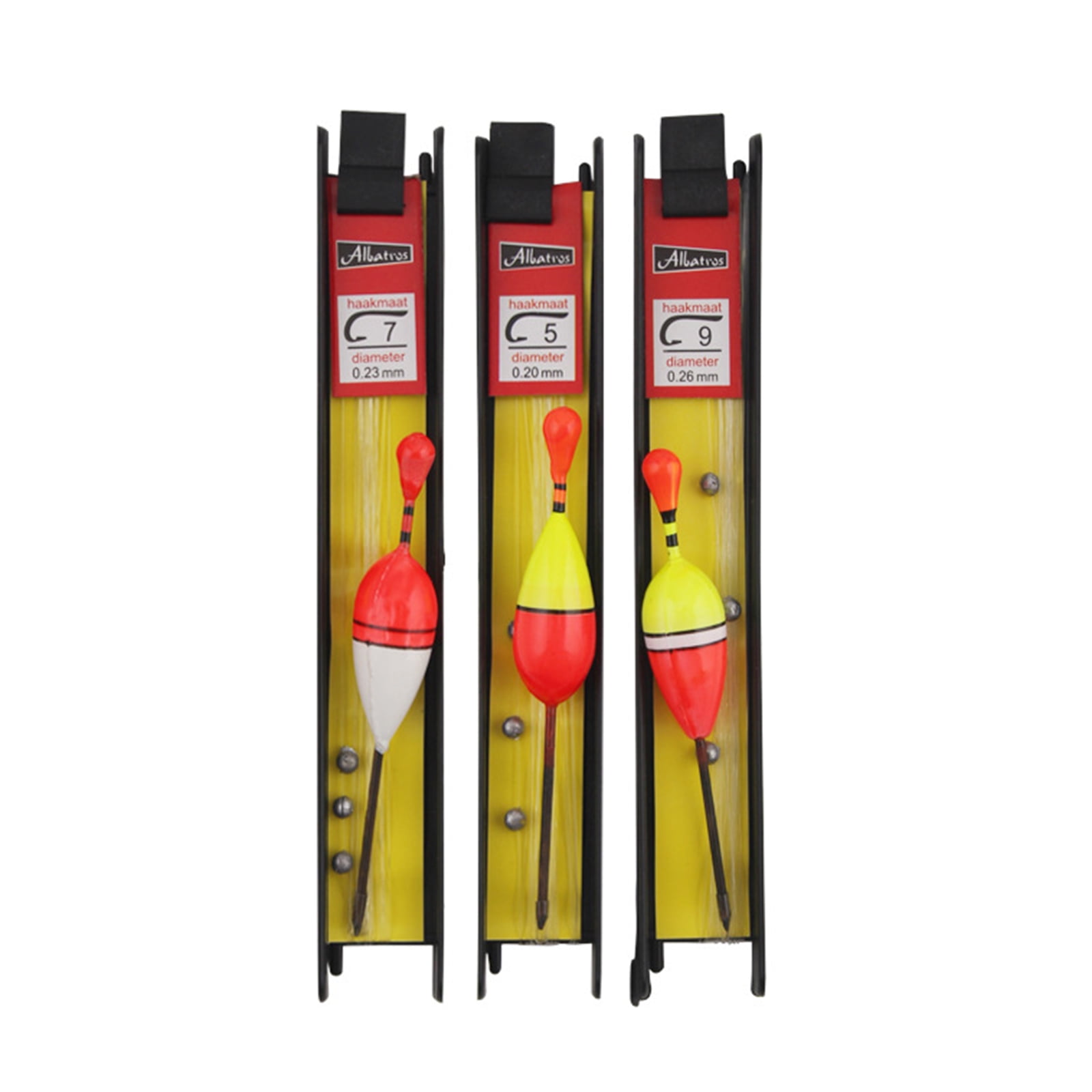 Pack of 3 Fishing Bobbers Indicators Float Fly Fishing Tackle Floats ...