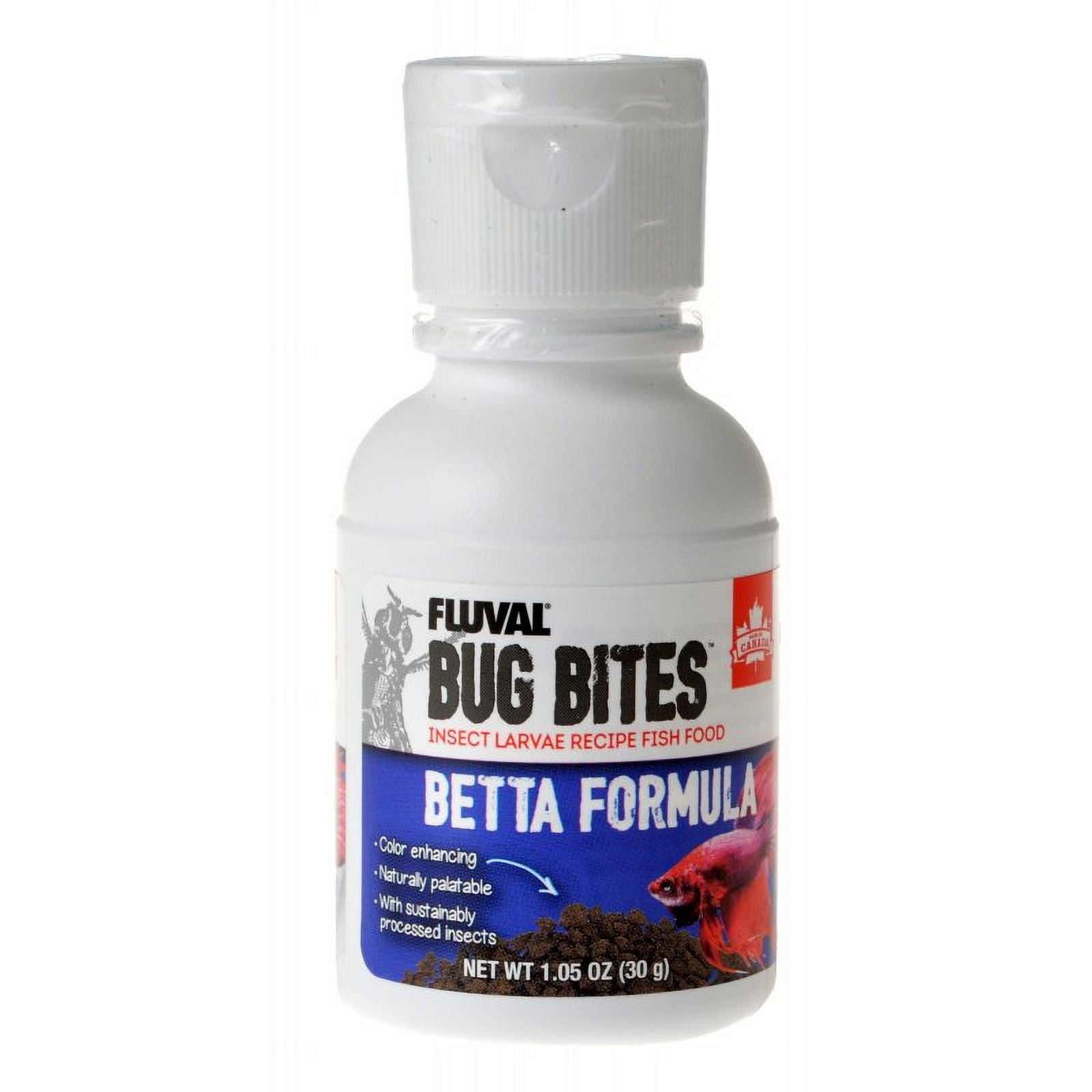 [Pack of 3] Fluval Bug Bites Betta Formula Granules 1.05 oz - Walmart.com