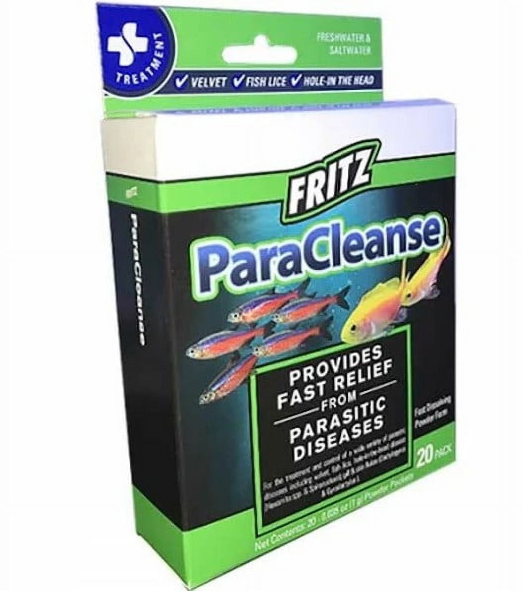 [Pack of 3] Fritz Aquatics ParaCleanse Parasitic Disease Treatment 60 count (3 x 20 ct ...