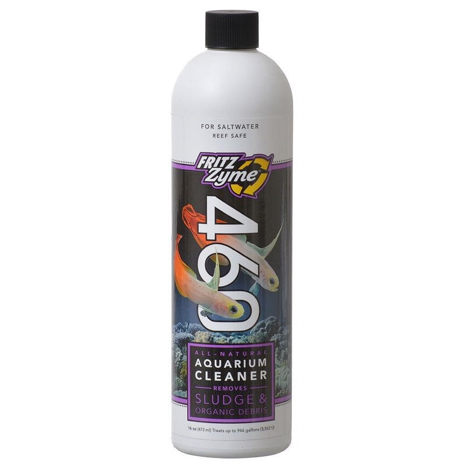 [Pack of 3] Fritz Aquatics Zyme 460 Saltwater Aquarium Cleaner 16 oz ...