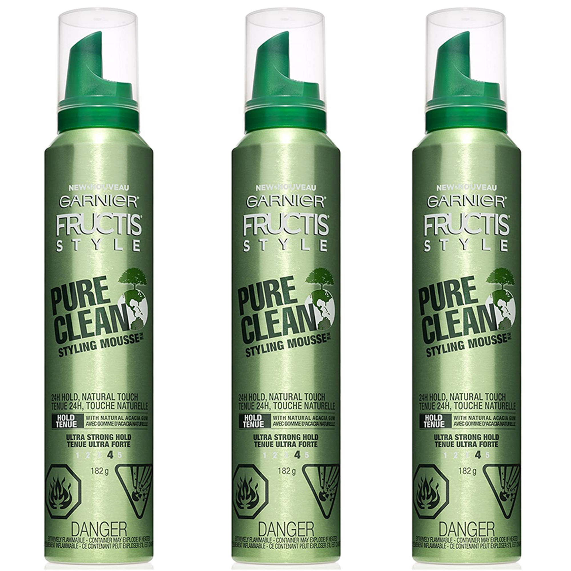 2 Pack - Garnier Fructis Style Curl Construct Creation Mousse Extra ...