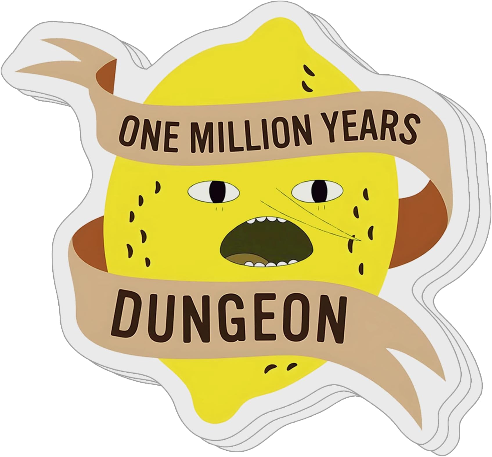 (Pack of 3) Lemongrab One Million Years Dungeon Waterproof Sticker 3 ...