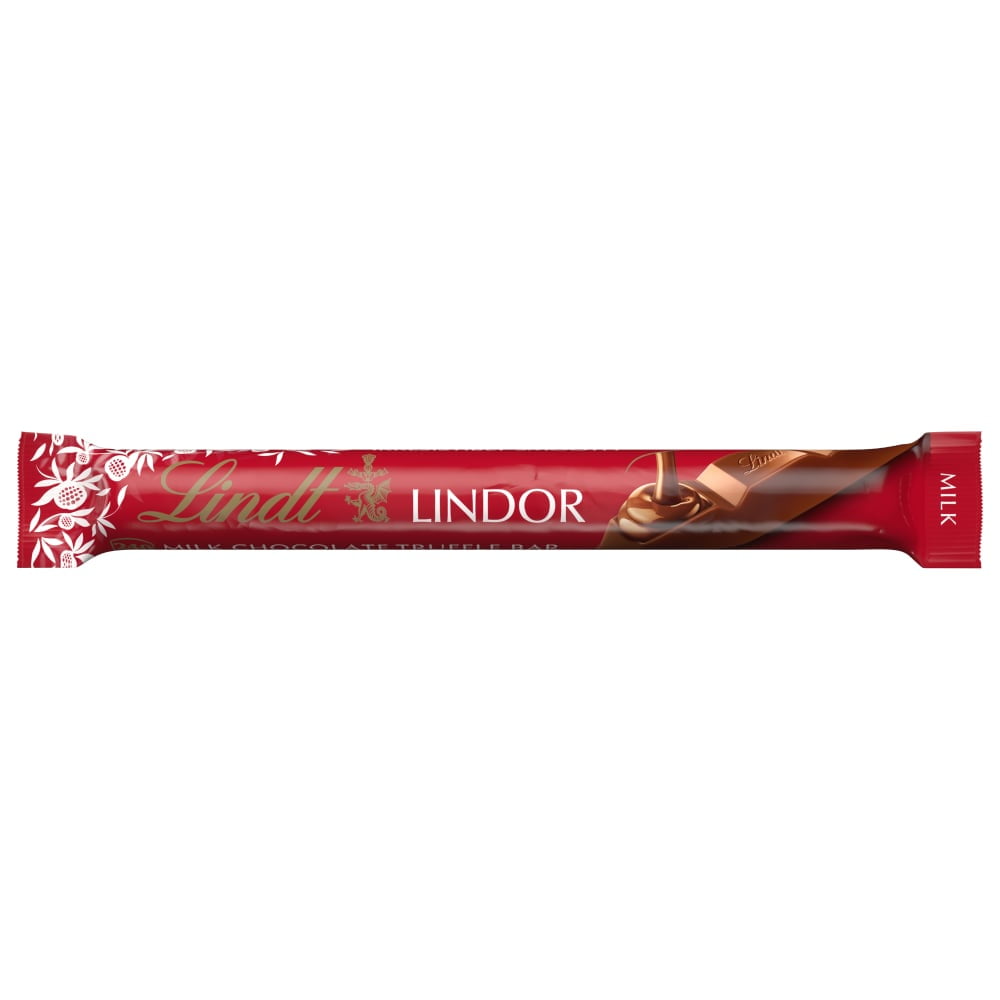 Pack of 3 Lindt LINDOR Milk Chocolate Candy Truffle Stick, 1 ct, 1.3 oz ...