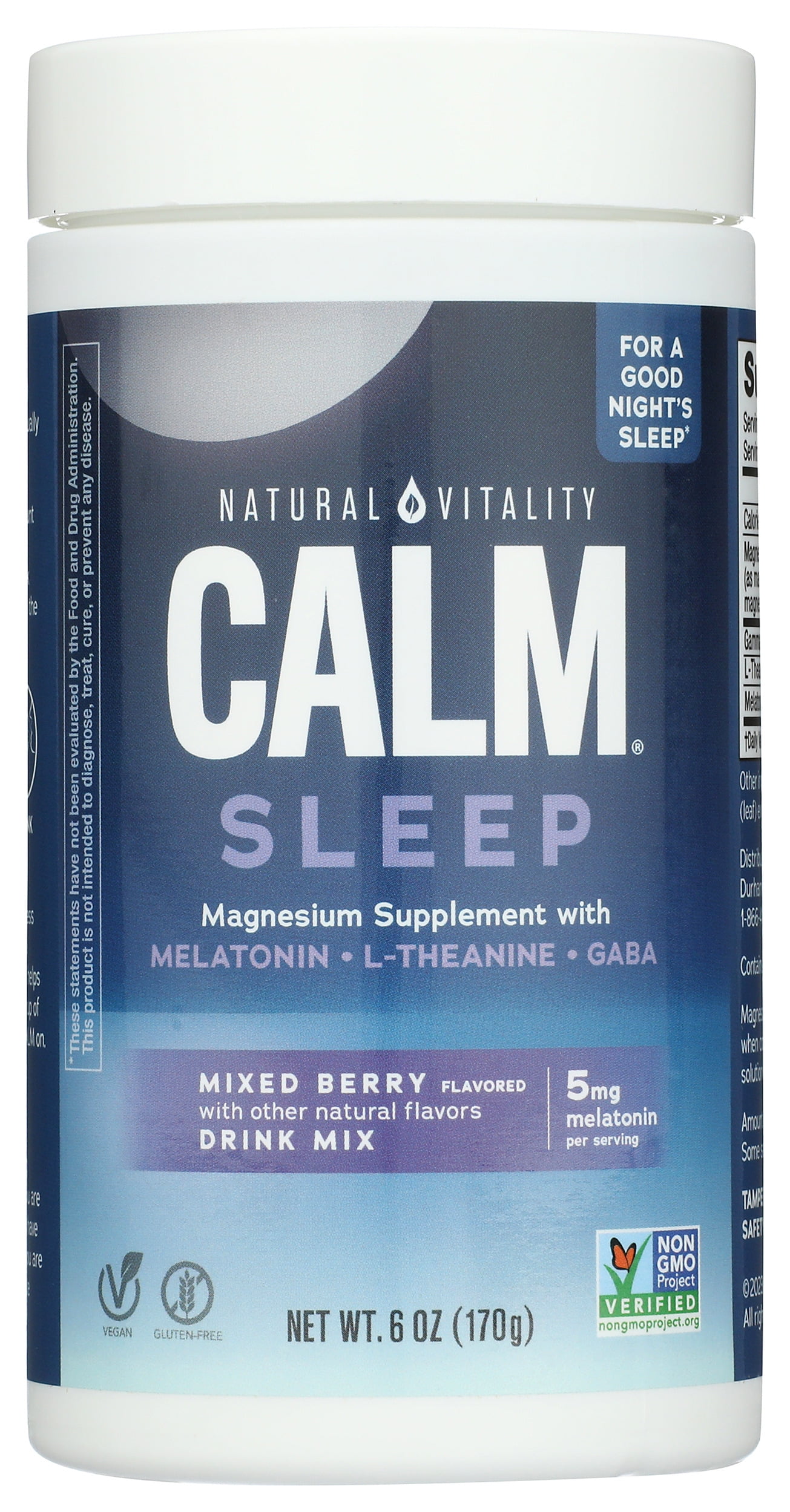 Pack of 3, Natural Vitality Calm Sleep Drink Mix, 6 oz - Walmart.com
