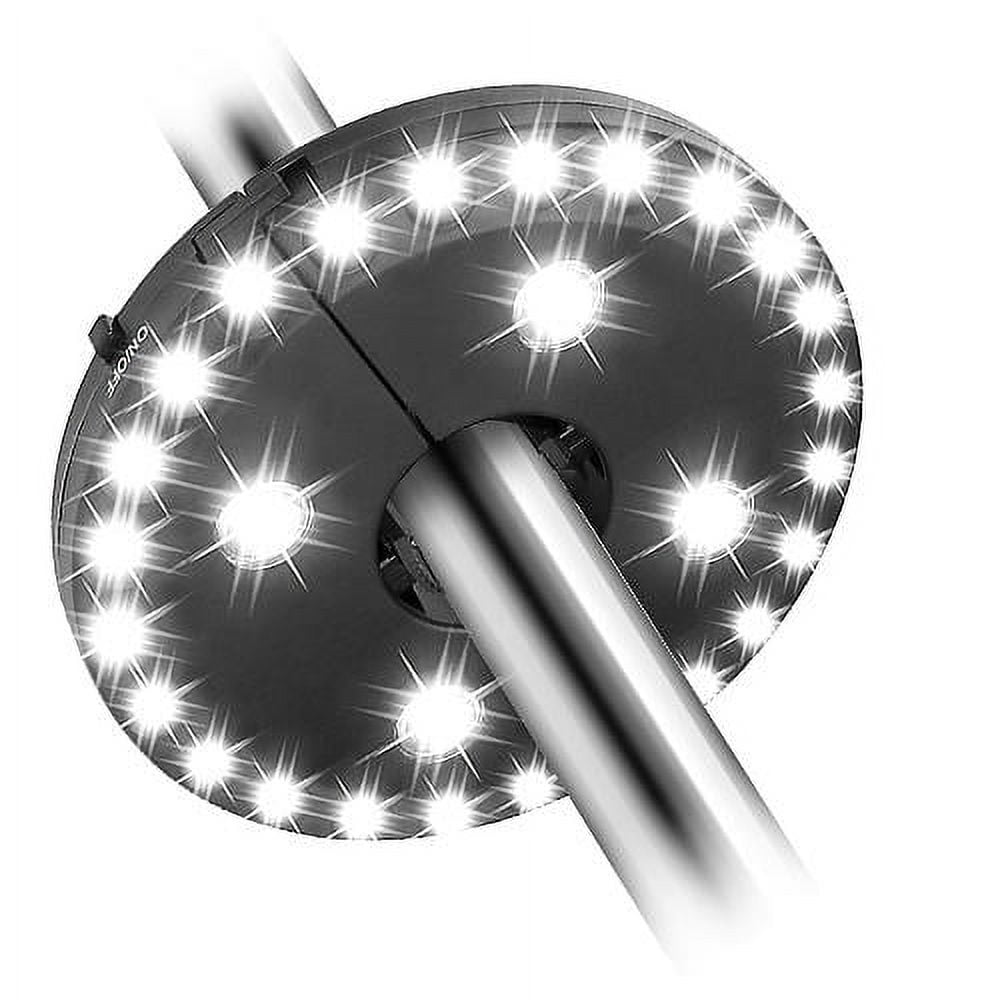 [Pack of 3] Patio Umbrella Lights 28 LEDS Cordless Pole Lamp Battery ...