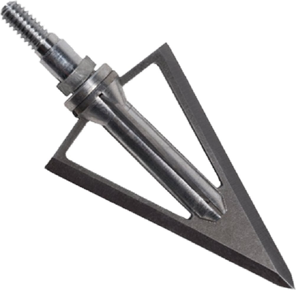(Pack of 3) RazorSeries 253 Fixed Blade Broadheads by Swhacker, 4-Blade ...