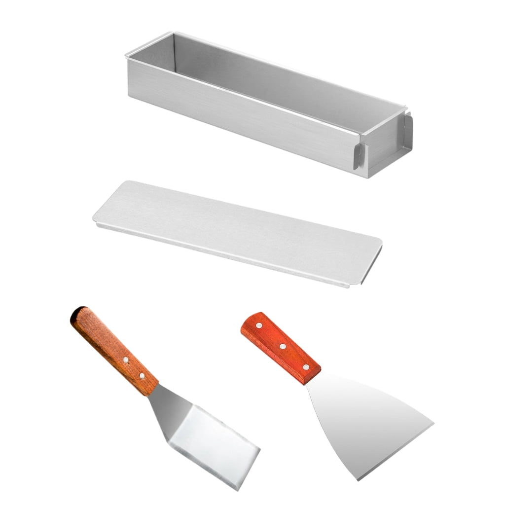 Pack of 3 Rectangular Tiramisu Molds with Removable Side Panel and ...