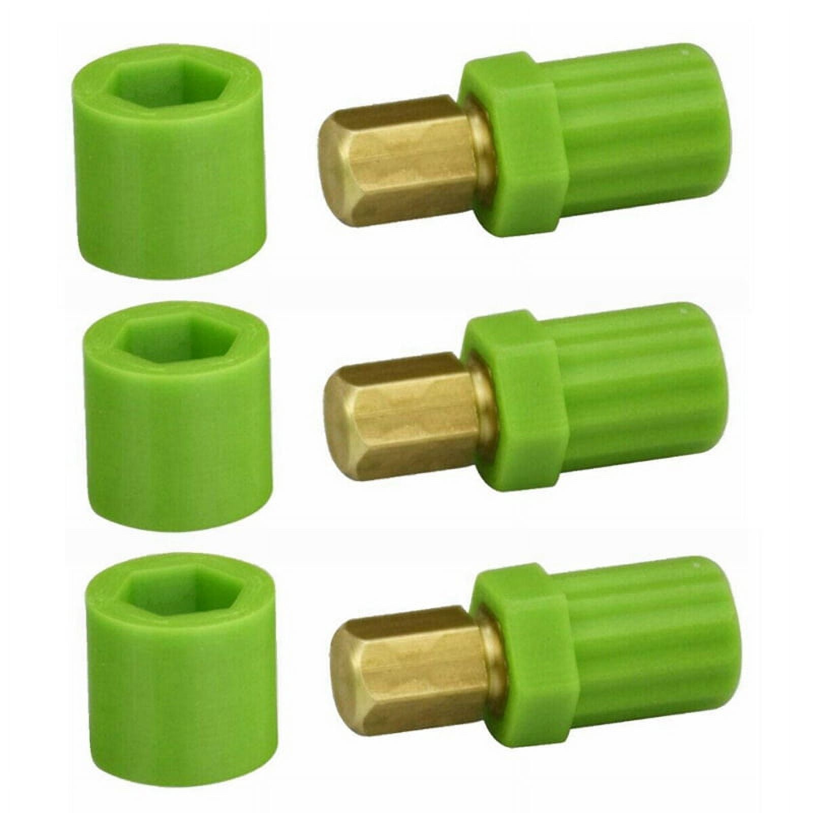Pack of 3 Repair Kits Shear Shaft Coupler Roller Attachment Plastic ...