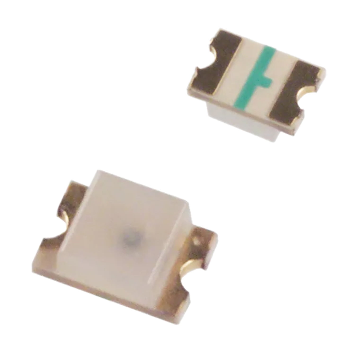 Pack of 3 SML-LXT0805GW-TR LED Uni-Color Green 565nm 2-Pin SMD, RoHS ...