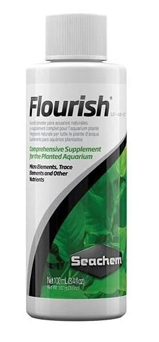[Pack of 3] Seachem Flourish Planted Aquarium Supplement 100 mL ...