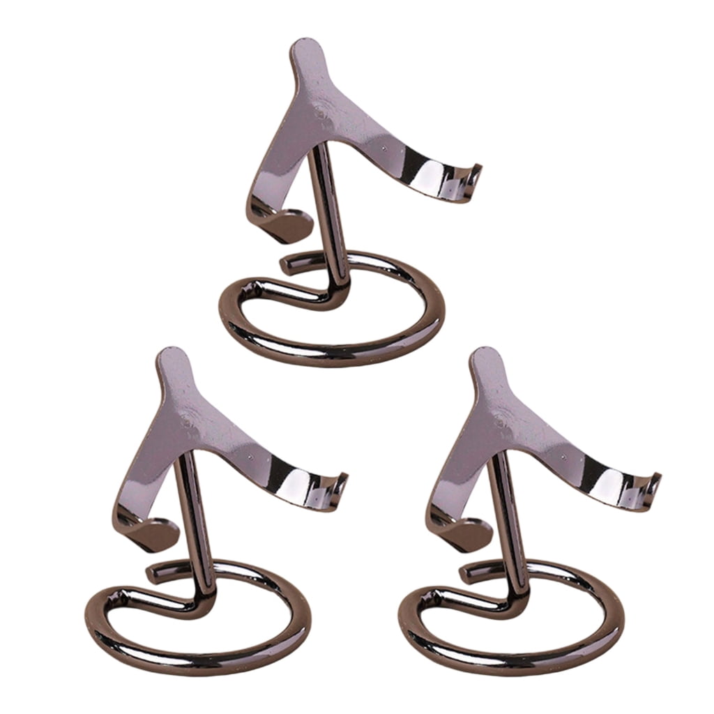 Pack of 3 Small Metal Display Stands for Crystals Sphere Display ...