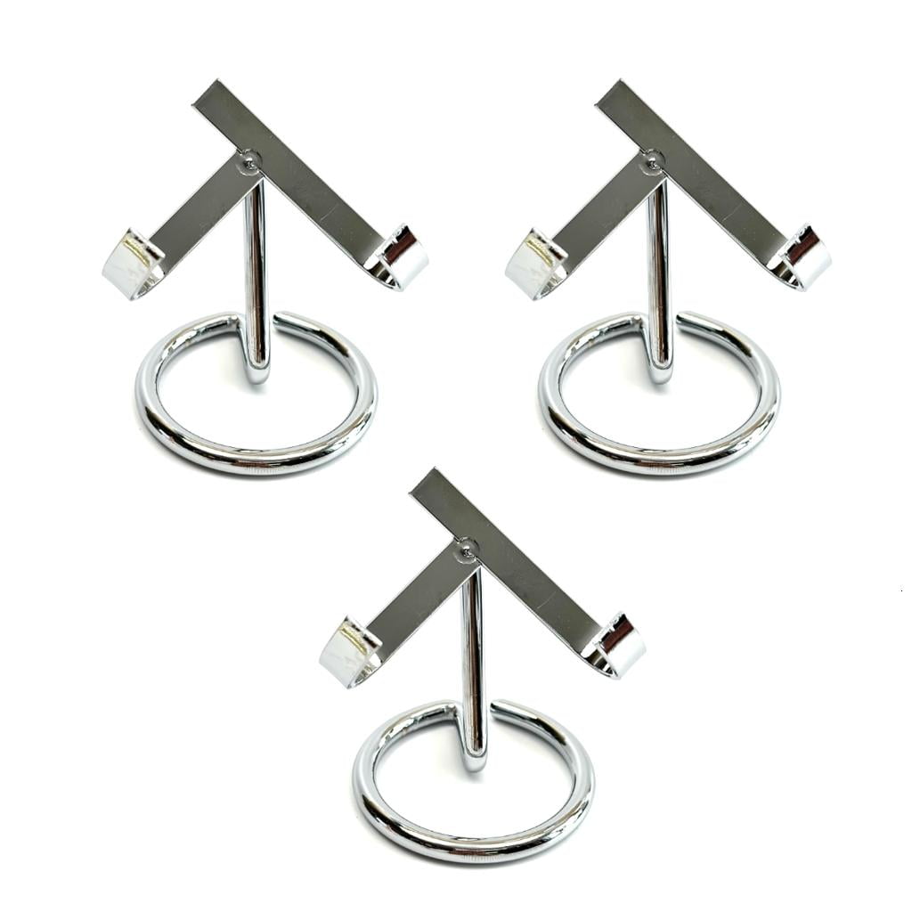 Pack of 3 Small Metal Display Stands for Crystals Sphere Display ...