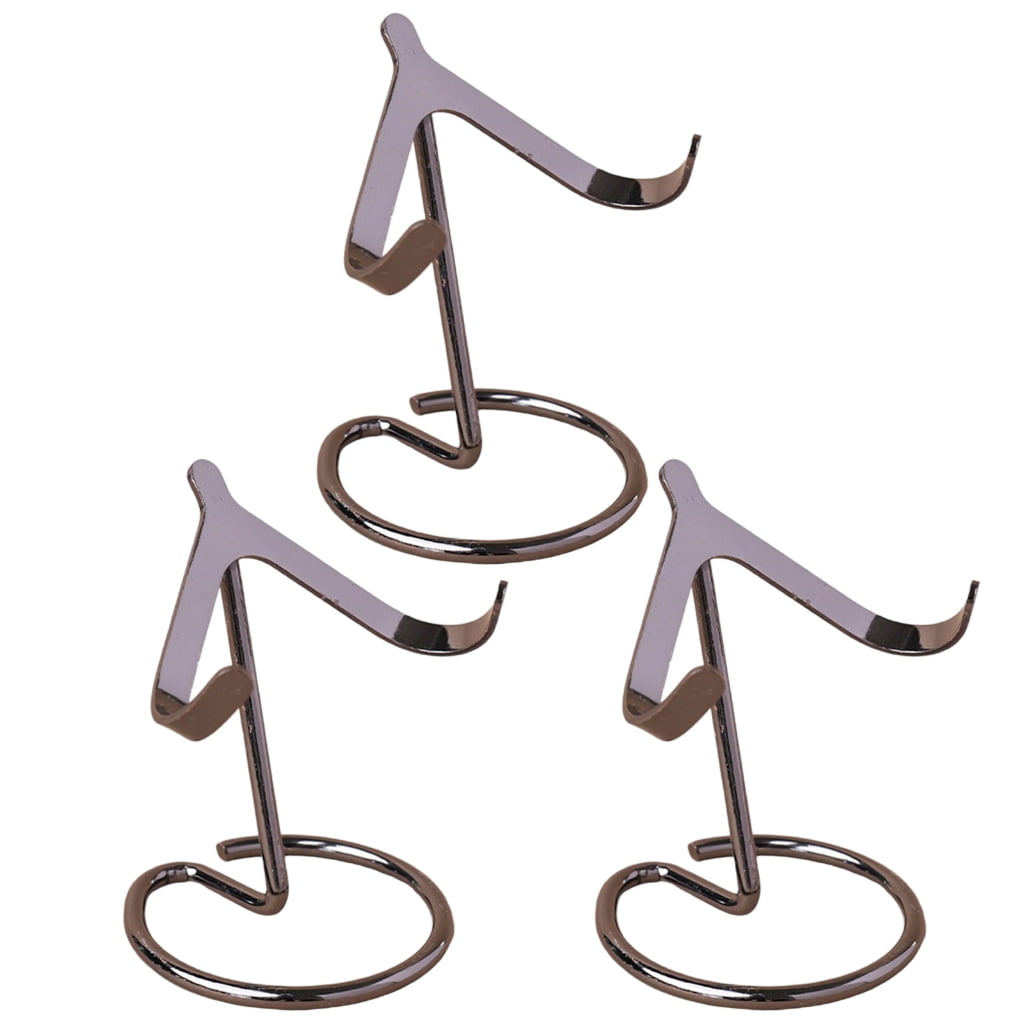 Pack of 3 Small Metal Display Stands for Crystals Sphere Display ...