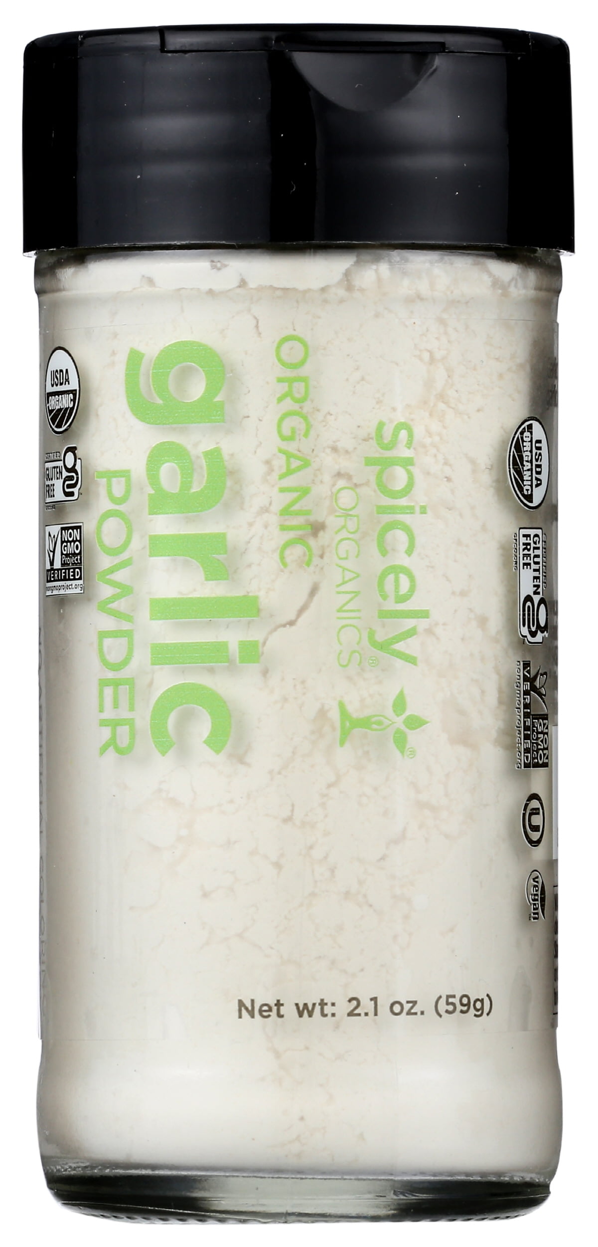 (Pack of 3), Spicely Organics Organic Garlic Powder, 2.1 oz - Walmart.com