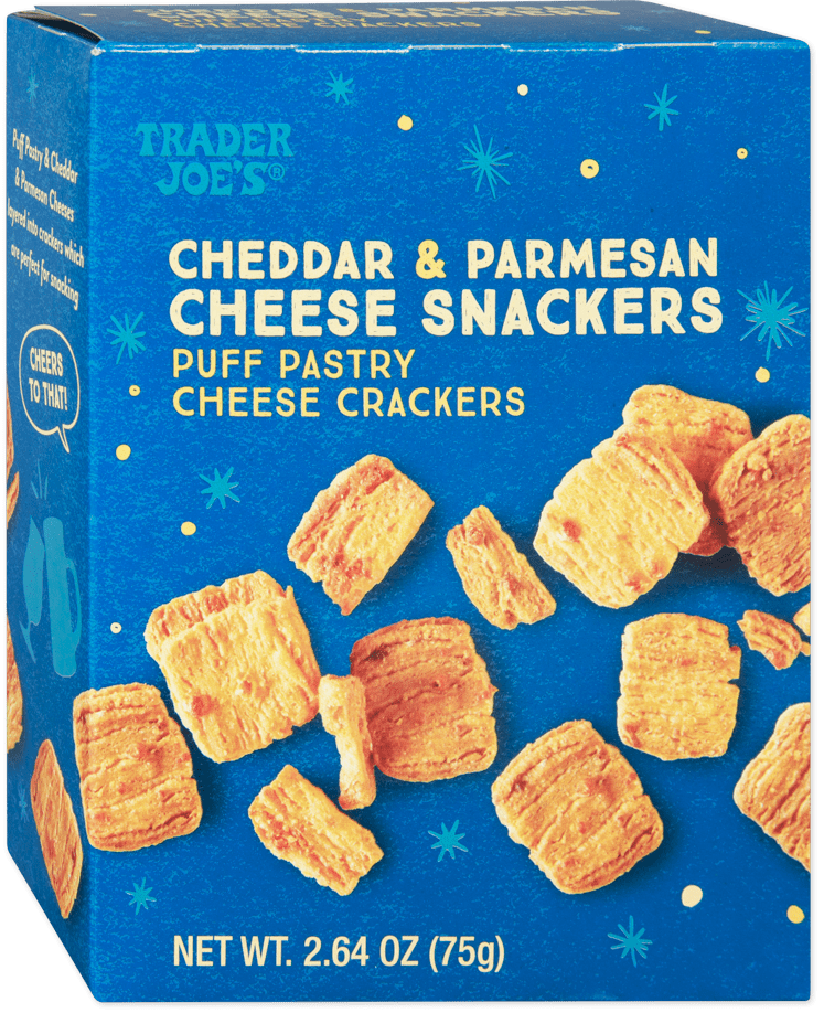 Pack of 3 - TJs Cheddar & Parmesan Cheese Snackers 2.64 Oz - Walmart.com