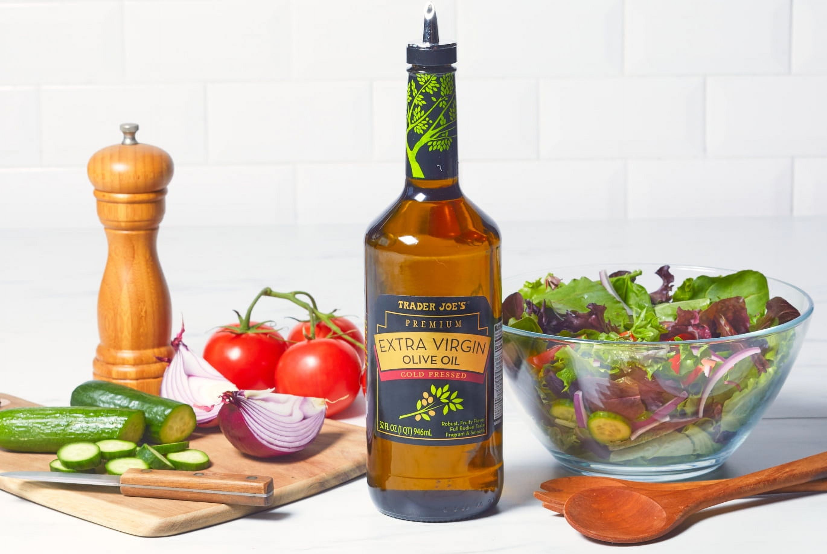Pack of 3 - TJs Premium Extra Virgin Olive Oil 32 Fl Oz - Walmart.com