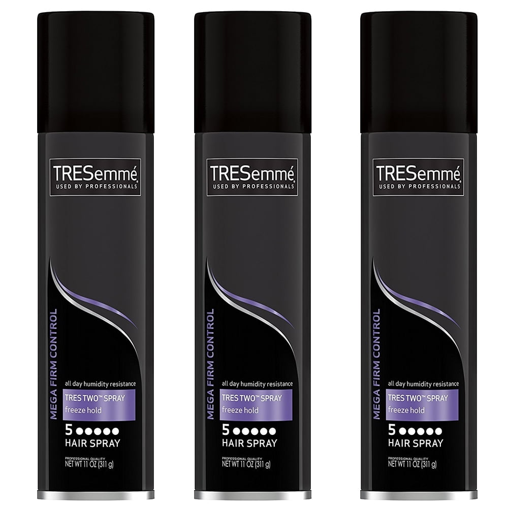 Pack of (3) TRESemme Tres Two Hair Spray, Mega Firm Control 11 oz ...
