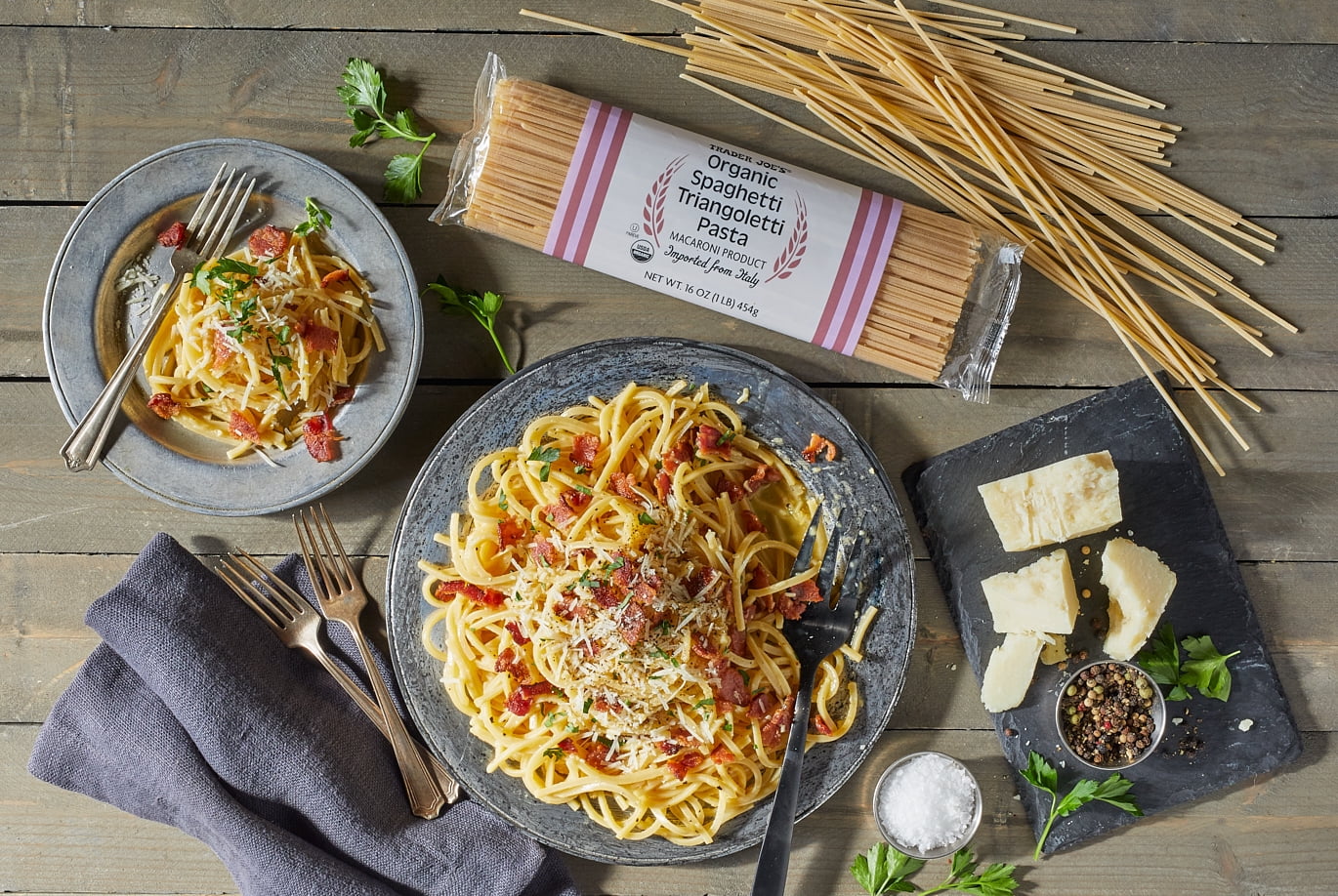Pack of 3 - TJs Organic Spaghetti Triangoletti Pasta 1 Lb - Walmart.com