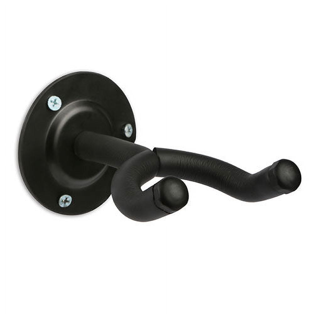 [Pack of 3] Wall Mount Guitar Hanger Padded Steel Guitar Bracket Holder ...