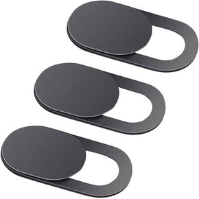 Camera Covers for Phones and Laptops in Black and Clear Styles