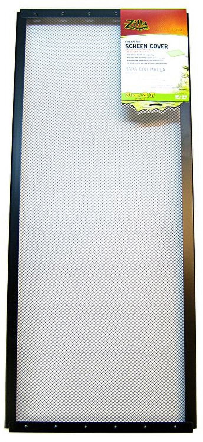 [Pack of 3] Zilla Fresh Air Screen Cover Fine 20-29 gallon - 1 count ...