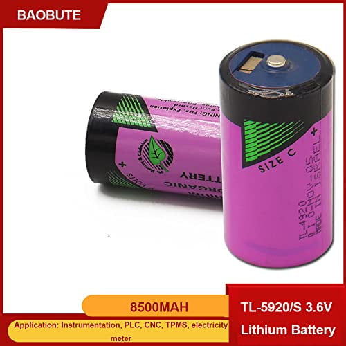 (Pack of 3) for Tadiran TL-5920 8500mAh C 3.6V Primary Lithium Battery ...