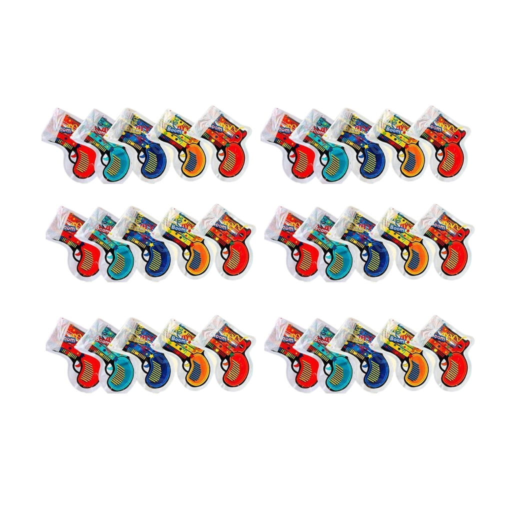 Pack of 30 Automatic Inflating Confetti Cannons Handheld Party ...
