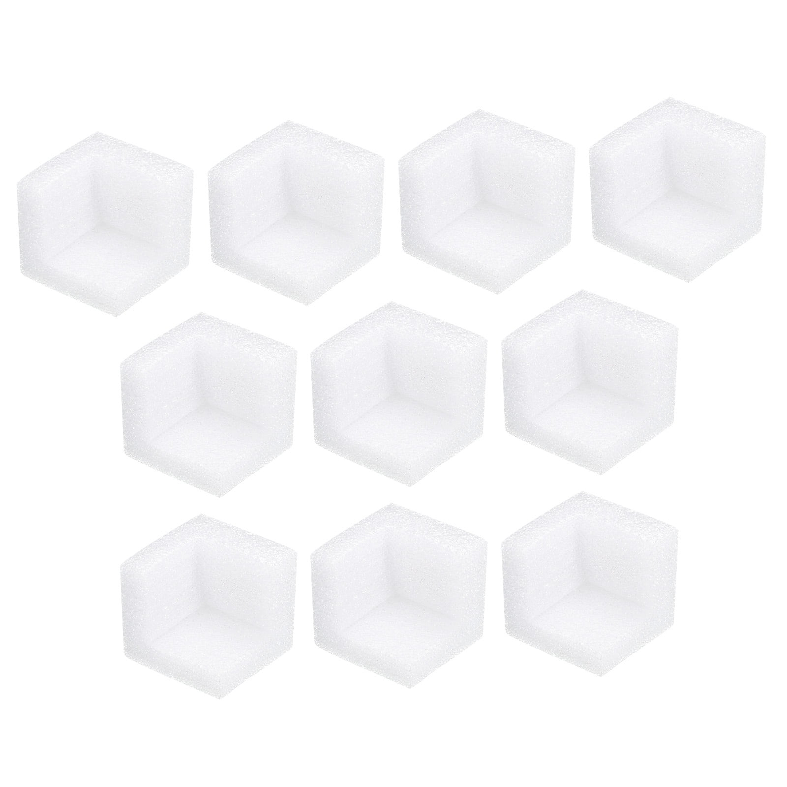 Pack of 30 Foam Corner Protector 2.2x2.2x2.2 Inch Polyethylene Edges ...