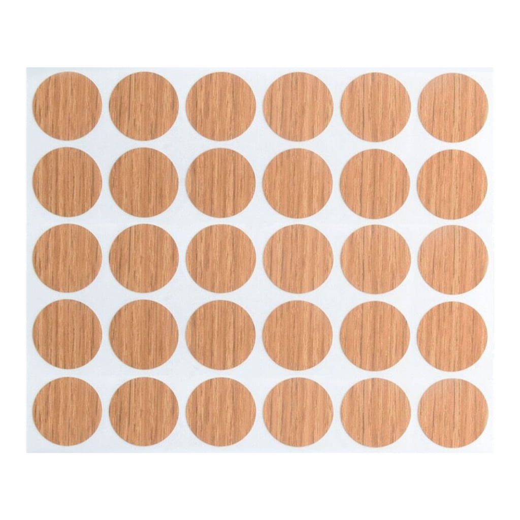 Pack of 30 Self Adhesive Screw Hole Covers Vibranting Color Waterproof ...