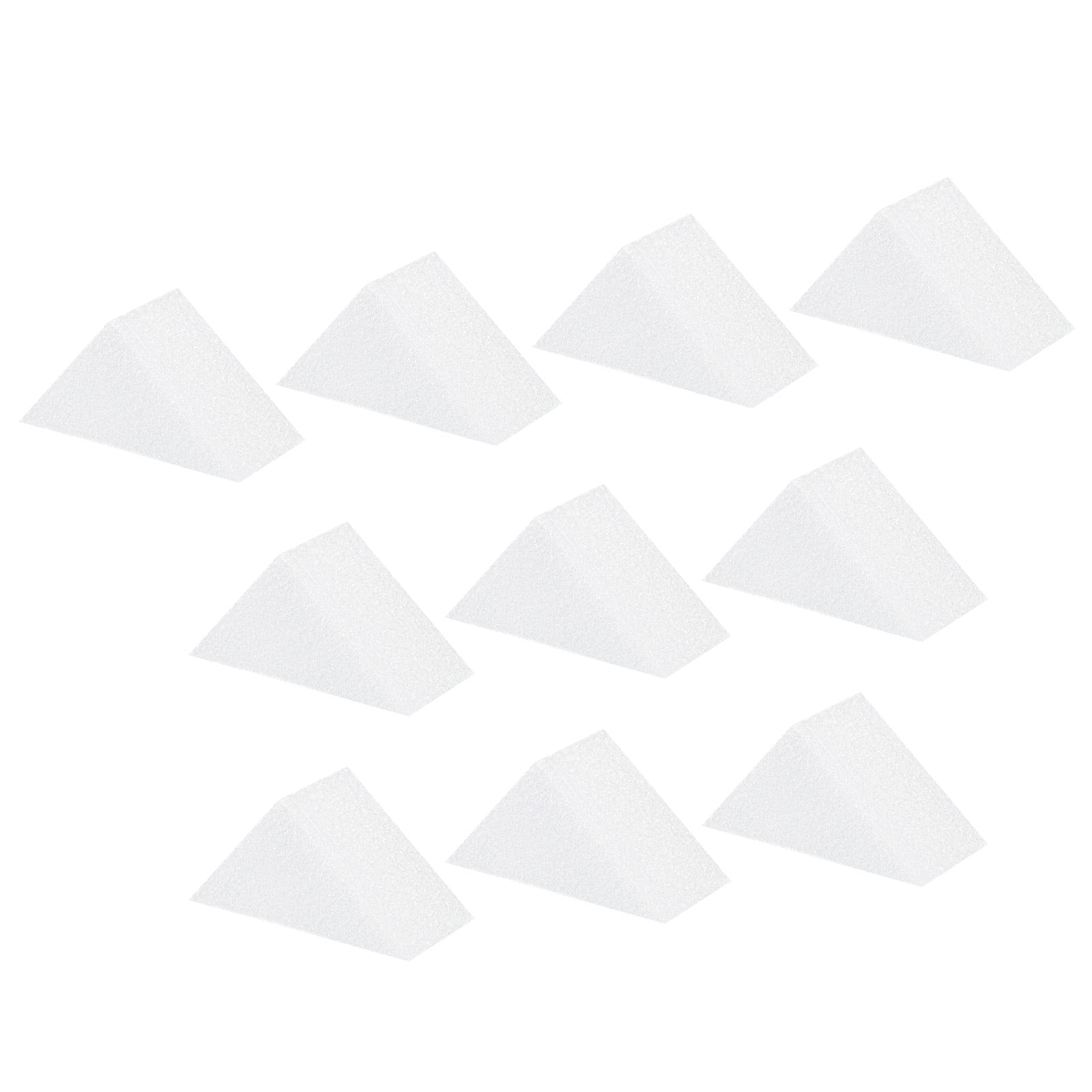 Pack of 30 Triangle Corner Protector 3.9x3.9x2.4 Inch Hollow Edges ...