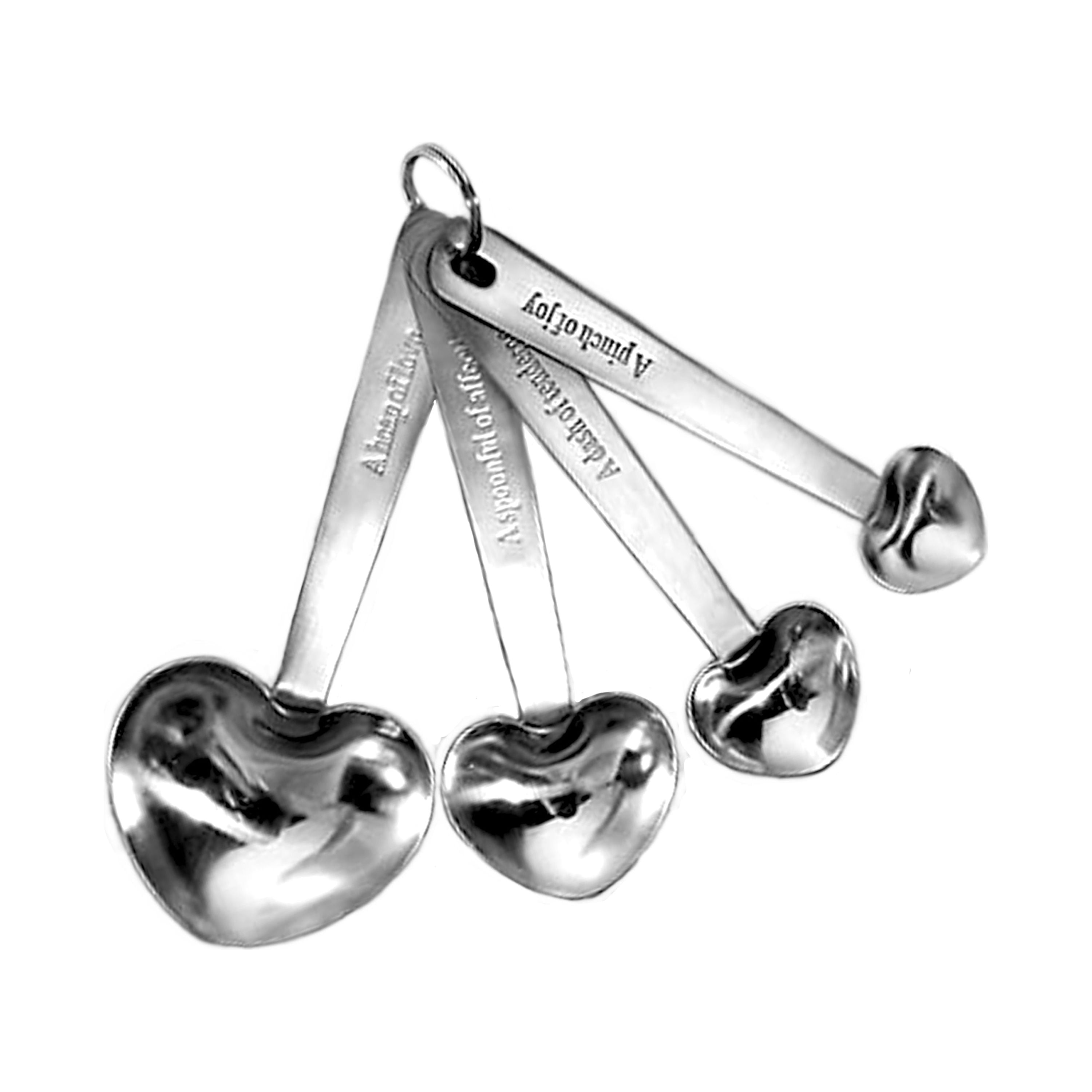 Pack of 36 Heart Shaped Measuring Spoon Wedding Favors - Walmart.com