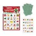 Pack of 37 Christmas Game Cards For 24 Players Holiday Party Group ...