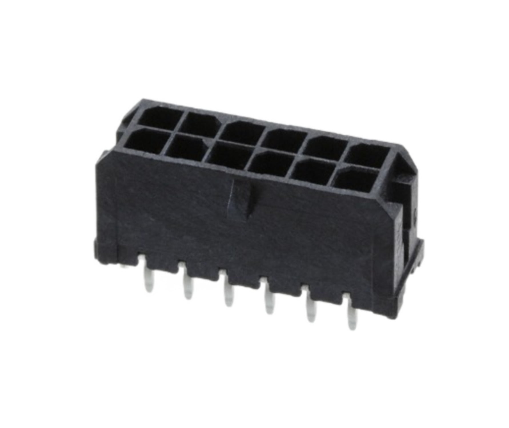 Pack of 4 0430451226 Connector Header Through Hole 12 position 0.118 (3 ...