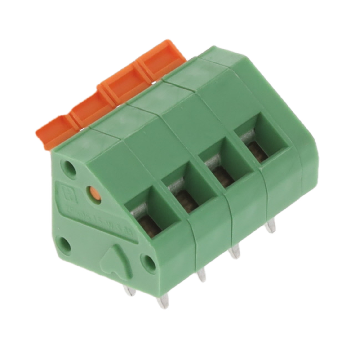 Pack of 4 1906268 Connector Terminal Block 4 Position 45Deg 5.08MM PCB ...